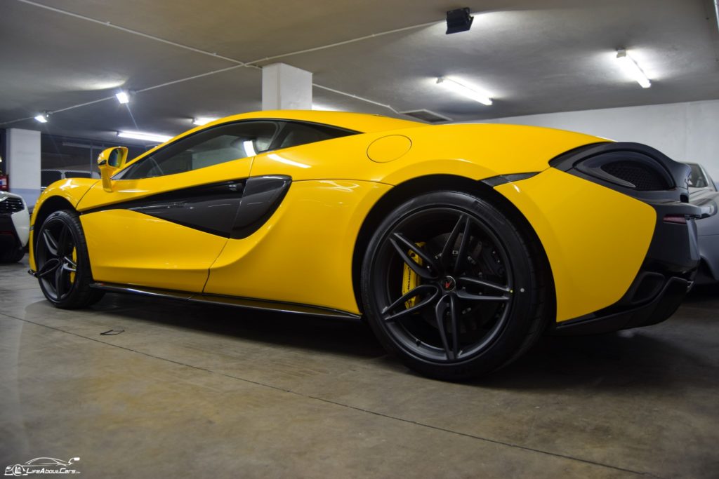 Exclusive Preview Of A Volcano Yellow McLaren 570s - Life About Cars